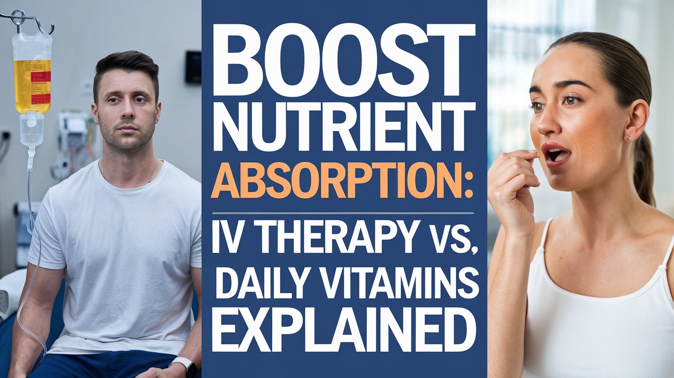 Boost Nutrient Absorption: IV Therapy vs. Daily Vitamins – MSW Nutrition