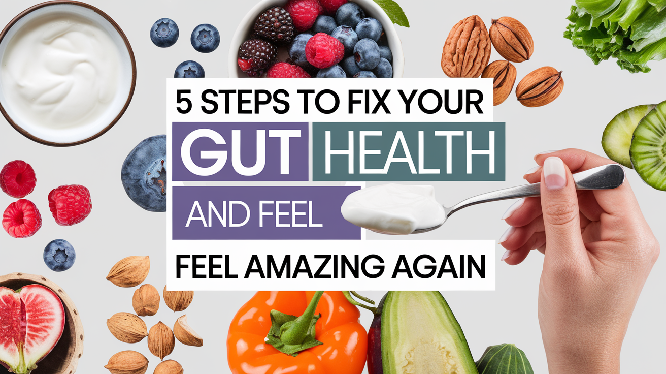 5 Steps to Fix Your Gut Health and Feel Amazing Again – MSW Nutrition
